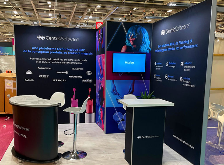 Stand pré-monté modulable l S'com Services